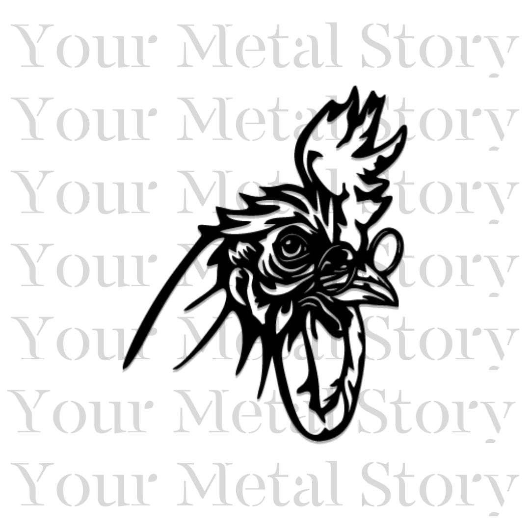Chicken Professor Wall Art Metal Artwork – yourmetalstory